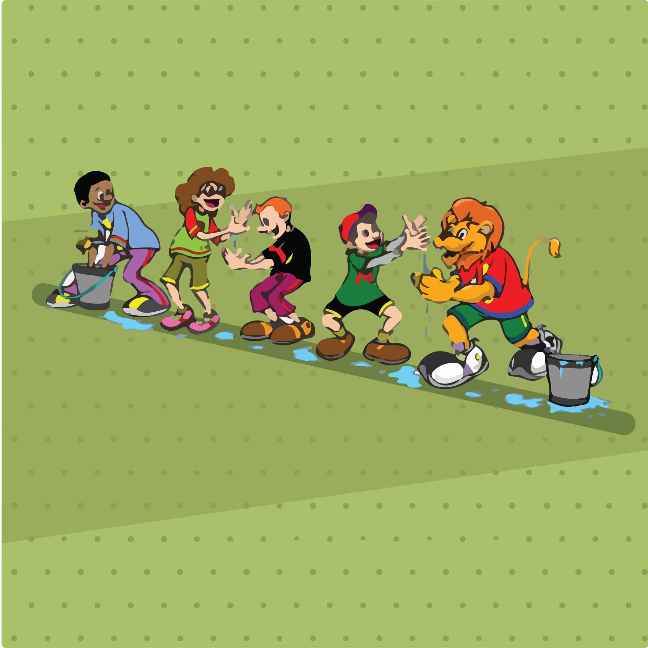 ΕΝΑΕΡΙΑ ΜΕΤΑΦΟΡΑ ΝΕΡΟΥ (WATER PASS RELAY) - SEP Scout Treasure