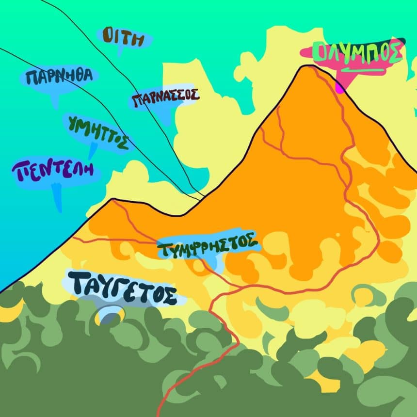 ΤΑ ΕΛΑΤΙΑ (ΤΑ ΕΛΛΗΝΙΚΑ ΒΟΥΝΑ) - SEP Scout Treasure